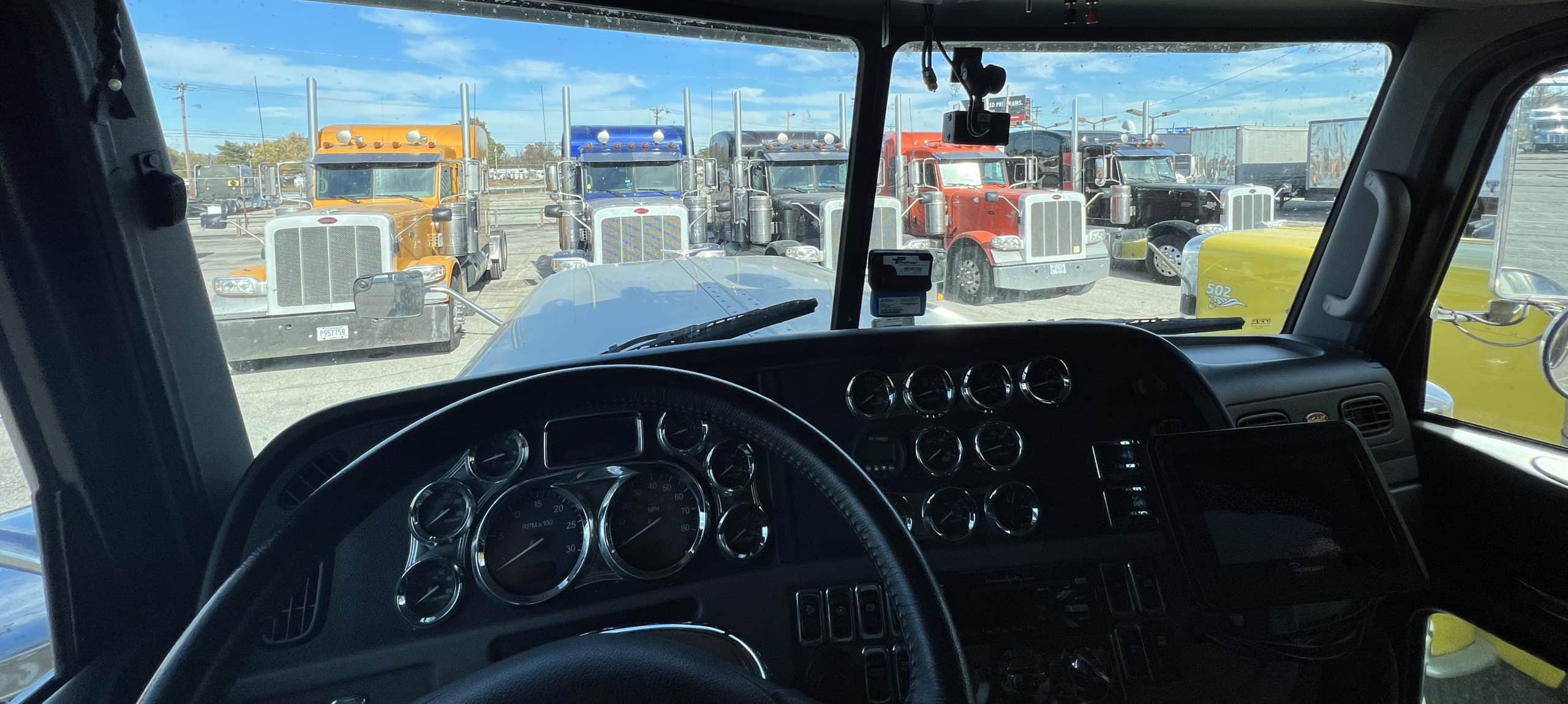 Our Peterbilt Fleet and Equipment for Our Drivers - Dynamic Transit